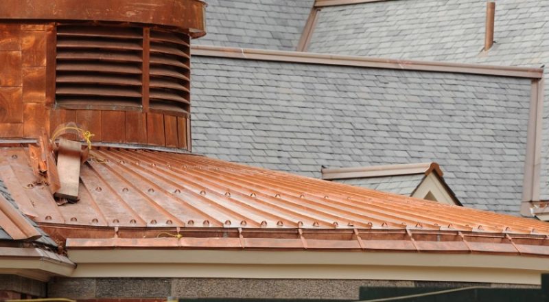 Standing Seam Curved Copper – Tri-State Metals New York